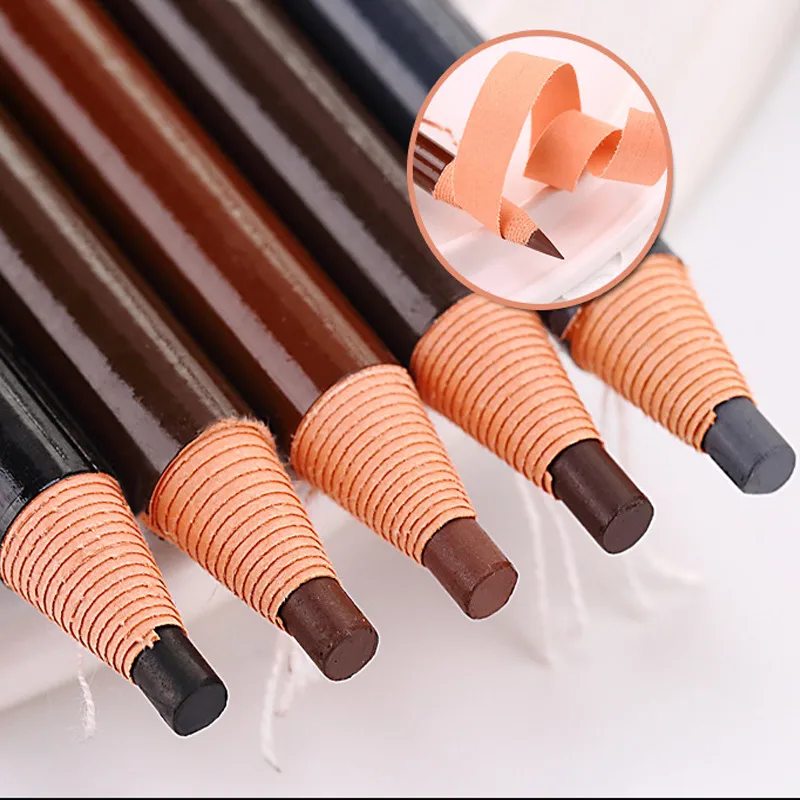 Wholesale draw line eyebrow pencil tear-off waterproof sweat-proof ...