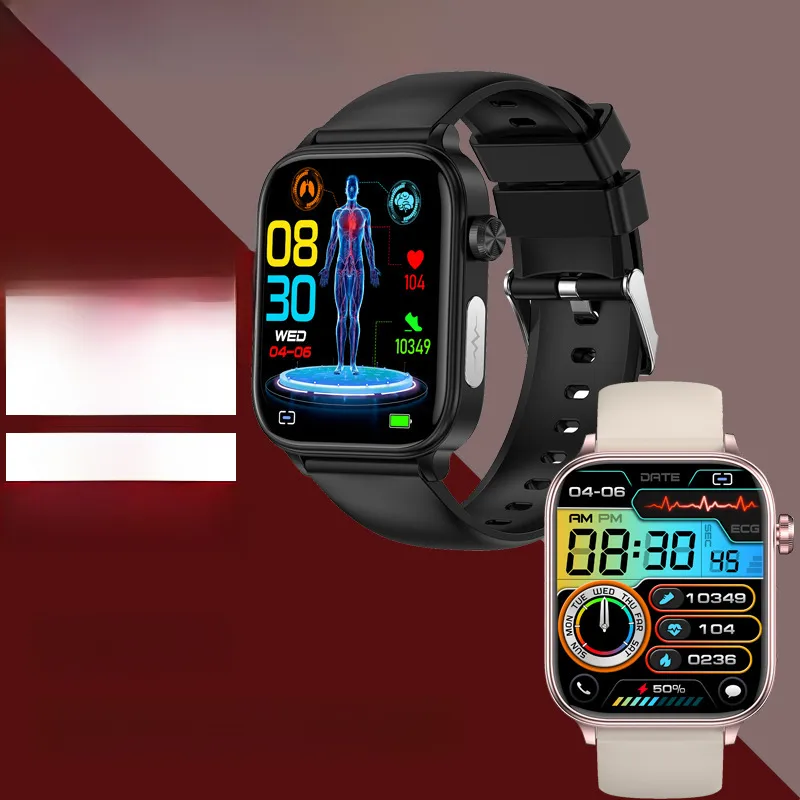 Wholesale New ET570 smart watch Bluetooth call ECG ECG function non ...