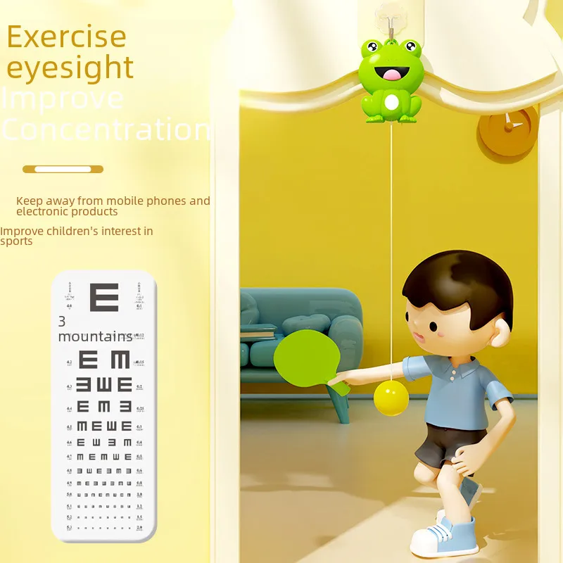 Wholesale Hanging Frog Ping Pong Trainer For Home Children Parent-Child ...