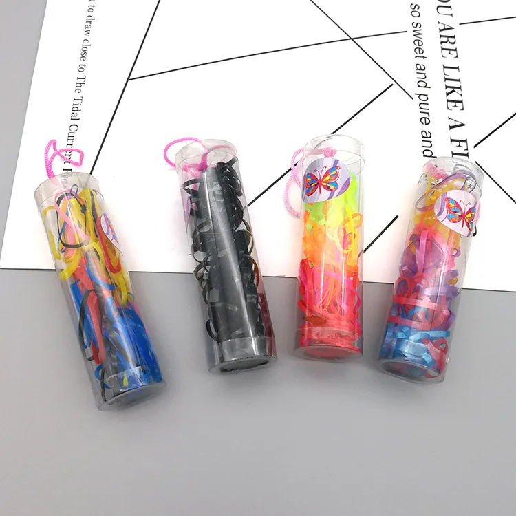 Wholesale children's black disposable small rubber band small barreled ...