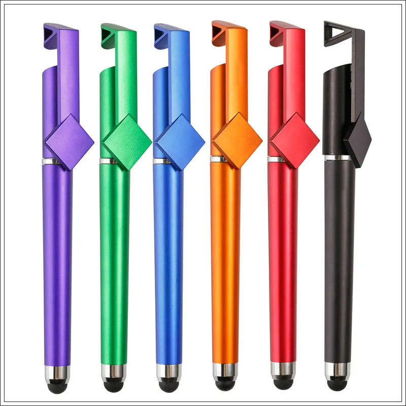 Wholesale solid color mobile phone holder gel pen signature pen ...