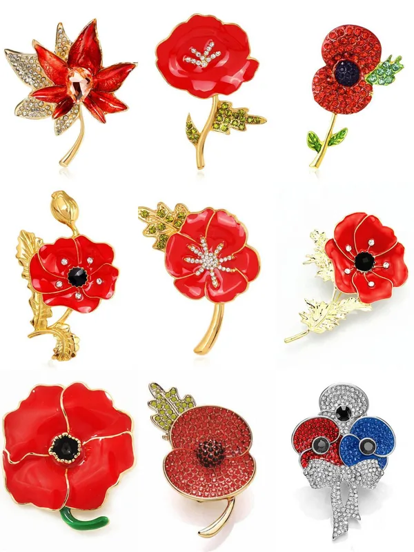 Wholesale ethnic style flower alloy stoving varnish diamond women's ...