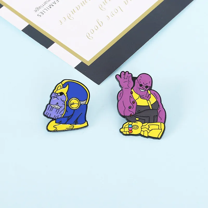 Wholesale funny cartoon alloy plating brooches - DoubleWinWholesale