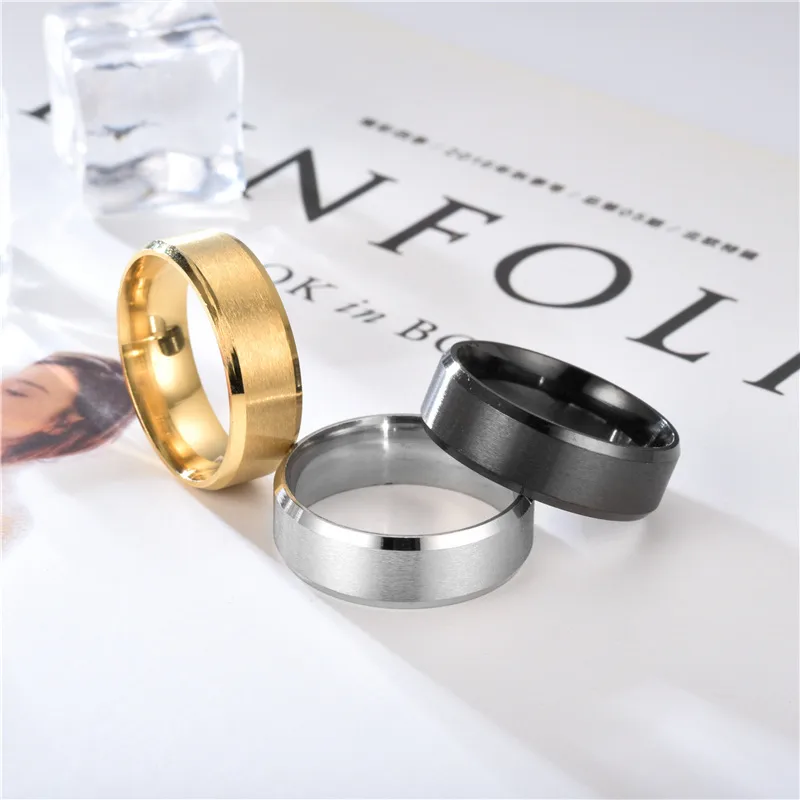 Wholesale fashion heart shape titanium steel rings plating stainless ...