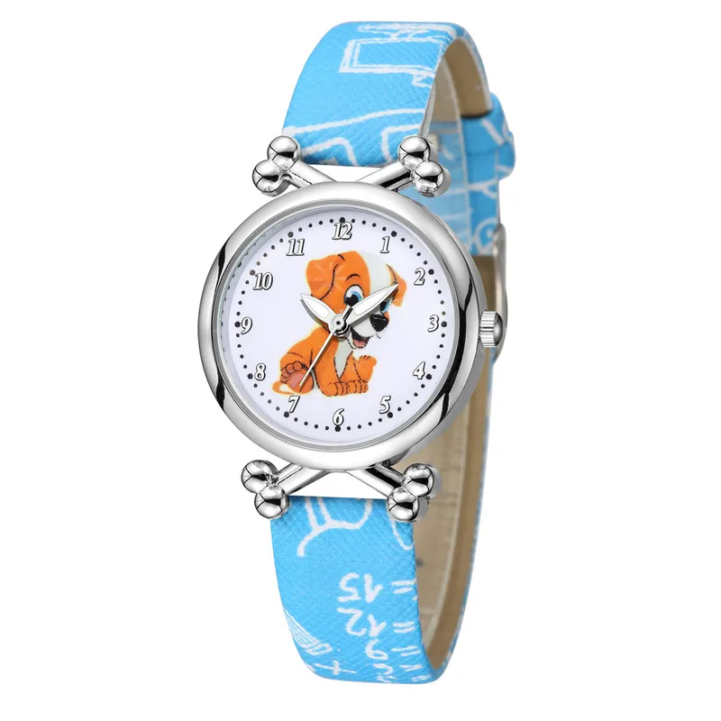 Wholesale cute cartoon dog buckle quartz kids watches - DoubleWinWholesale