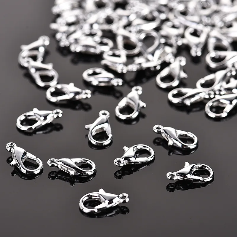 Wholesale Stainless Steel Solid Color Lobster Clasp - DoubleWinWholesale
