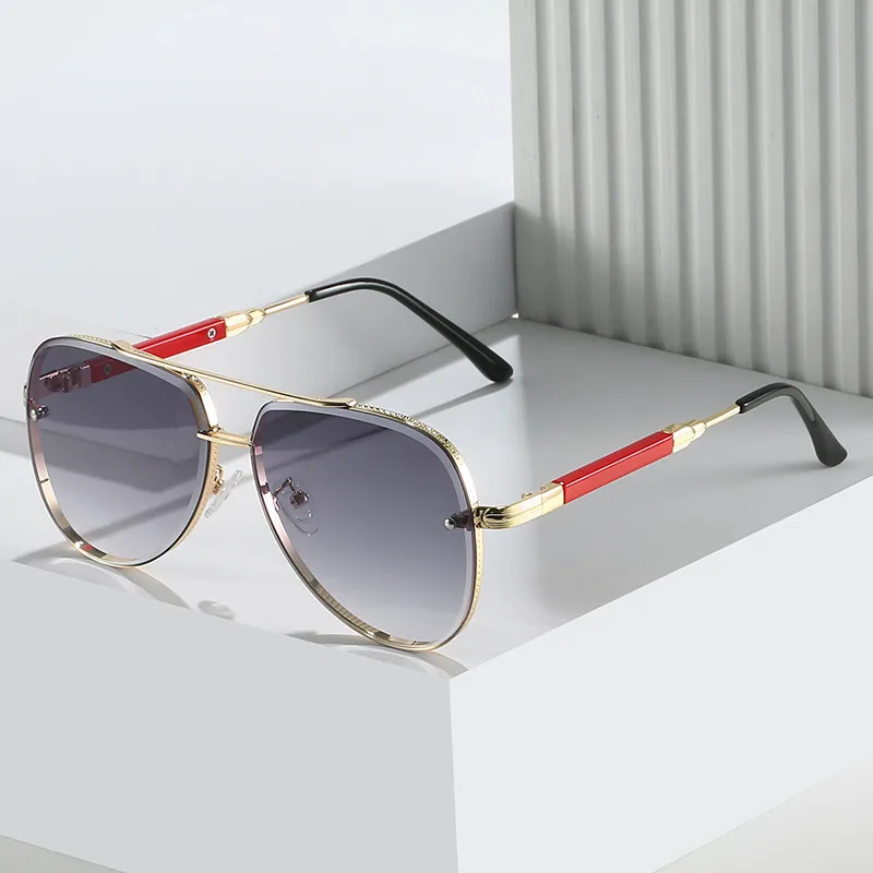 Wholesale simple style solid color pc toad glasses full frame men's ...