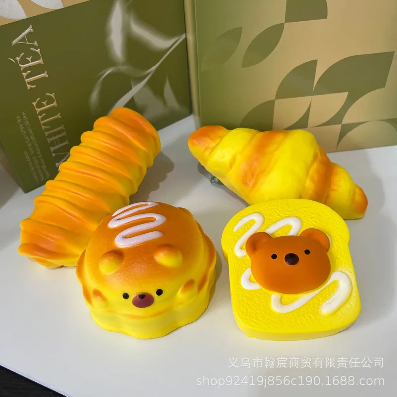 Wholesale Fidget Toys squishy toy toast Cake bread Eva/Foam Funny ...