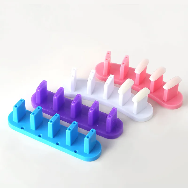 Wholesale Nail Practice Stand, Plastic Removable Nail Tips Display ...