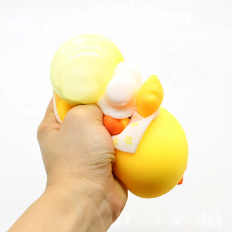 Wholesale Fidget Toys squishy toy Duck TPR Cartoon Style Cute Novelty ...