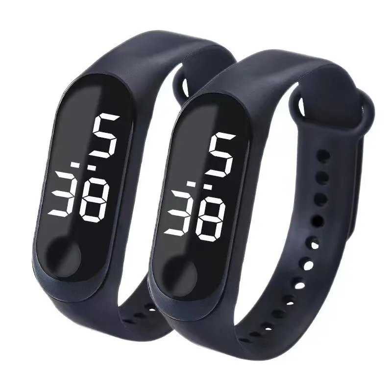Wholesale Simple Style Solid Color Electronic Women's Watches ...