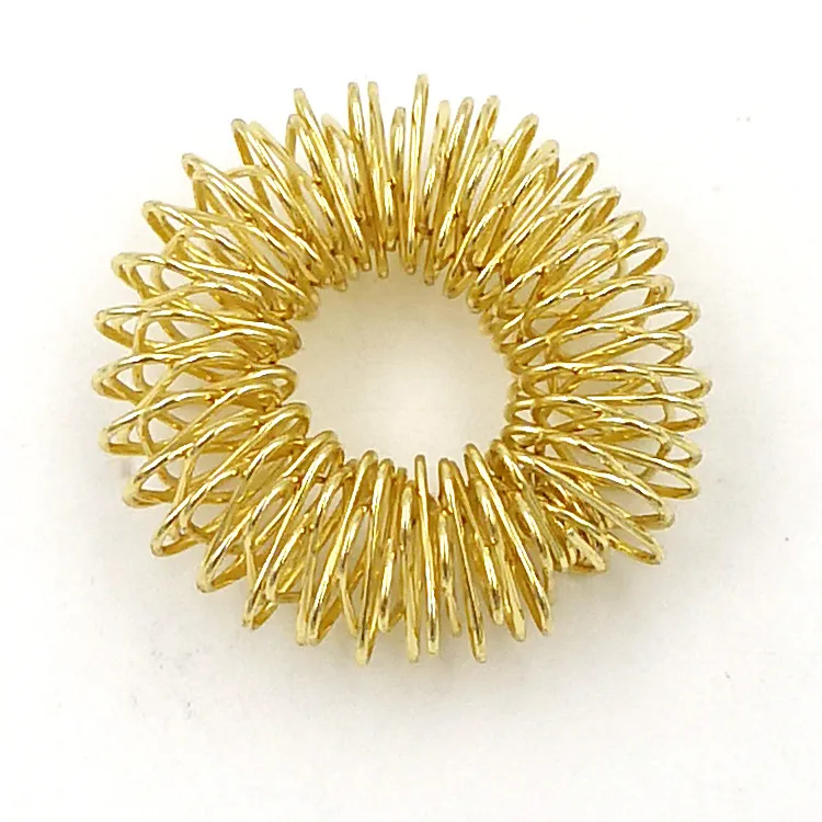 Wholesale Popular Decompression Massage Ring Finger Massage Ring Mini Fingertip Spring Massager