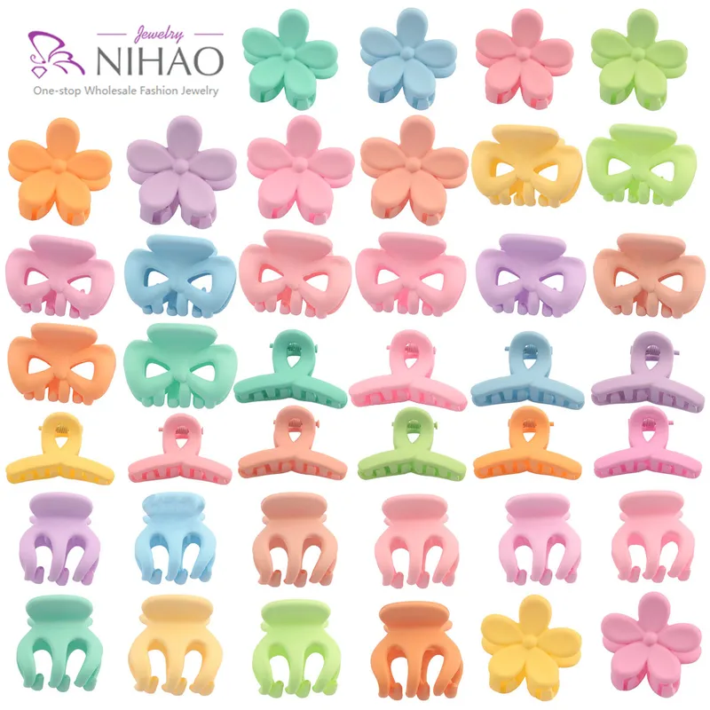 Wholesale simple style heart shape crown flower plastic resin stoving ...