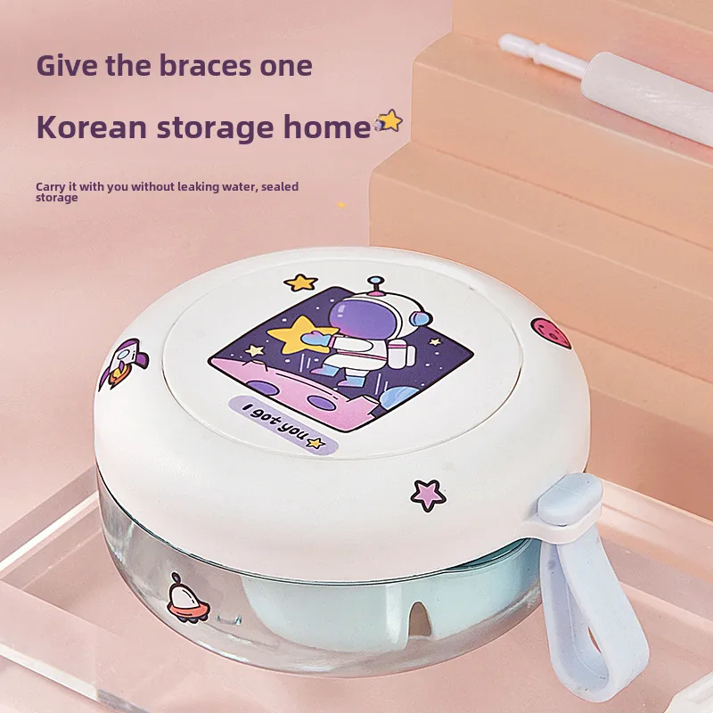 Wholesale Braces Cleaning Storage Box Holder Box Denture Soaking Box ...