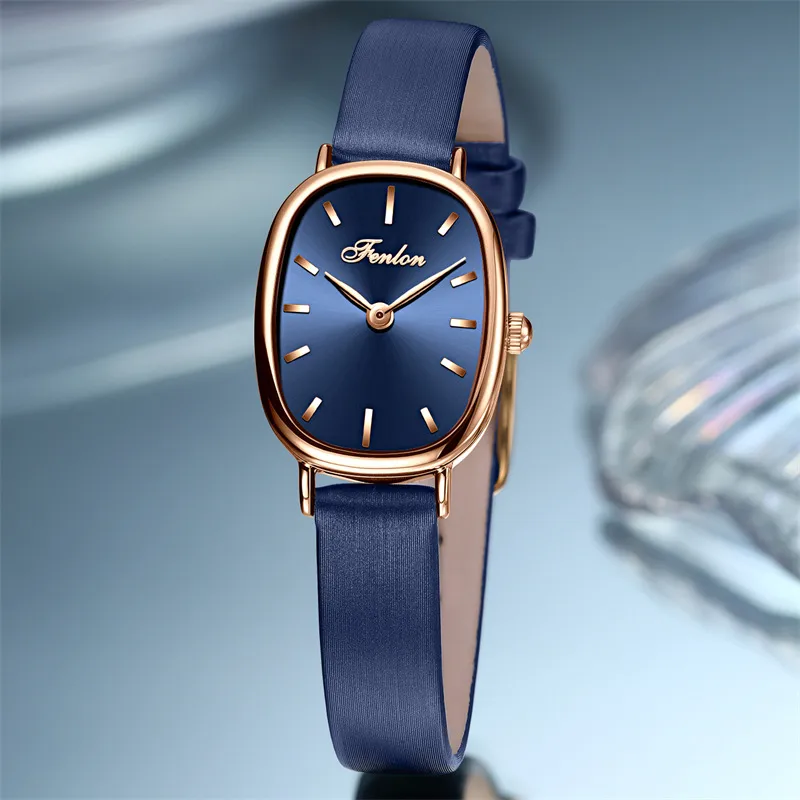Wholesale Fenlon/Fenglang Quartz Watch Retro Light Luxury Niche Oval ...