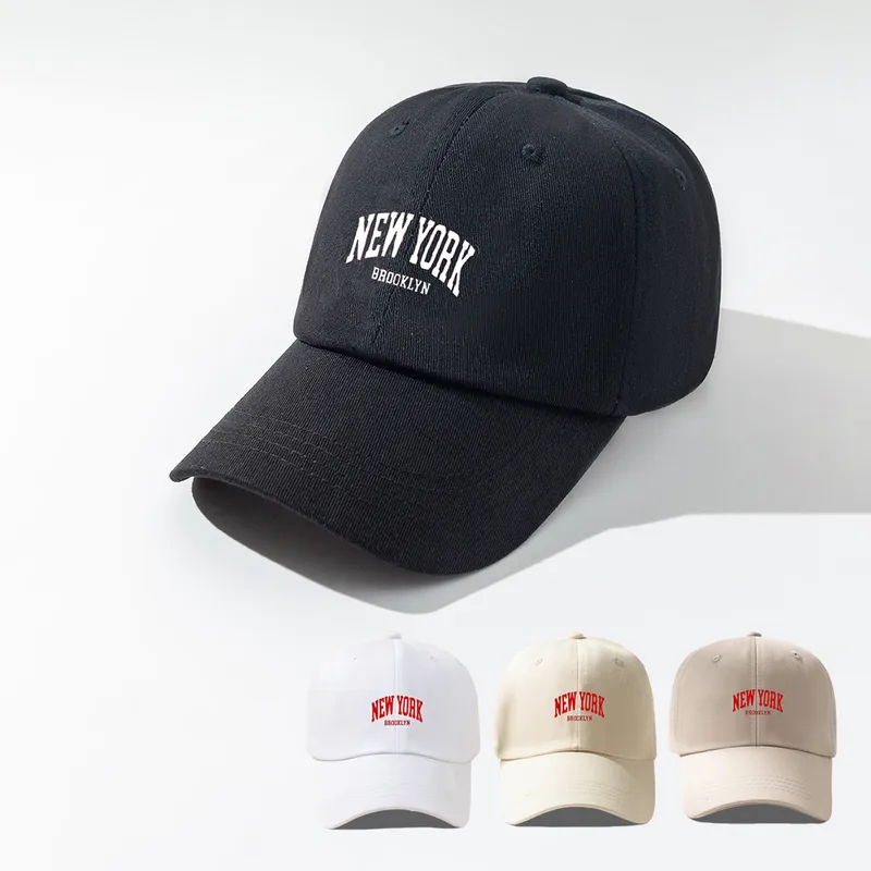 Wholesale unisex sports letter printing wide eaves baseball cap ...